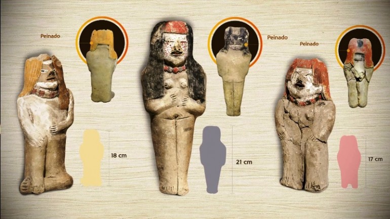 Peru unveils 3,800-year-old statues from Caral culture